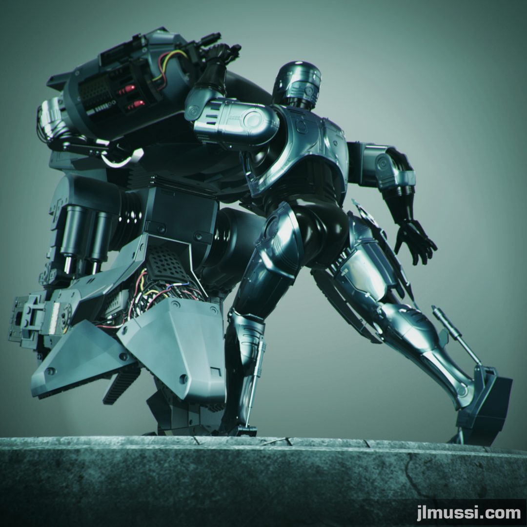 Ed 209 vs Robocop | JL Mussi